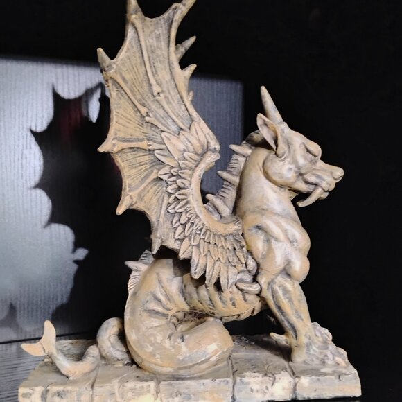 Accents | Gothic Winged Gargoyle Guardian Statue | Poshmark
